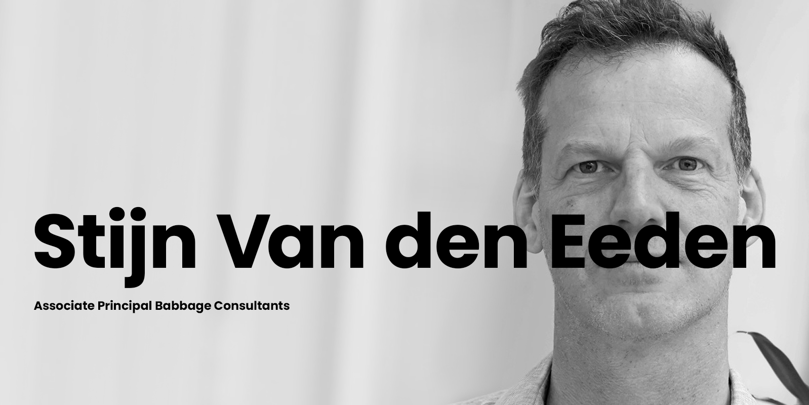 Stijn Van den Eeden - Building Science Summit 2026